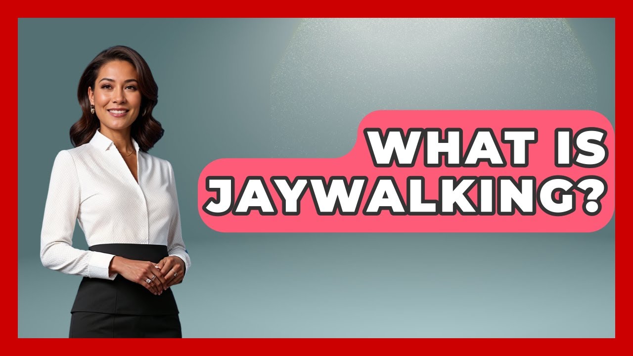 What Is Jaywalking? - Talking Tech Trends - YouTube
