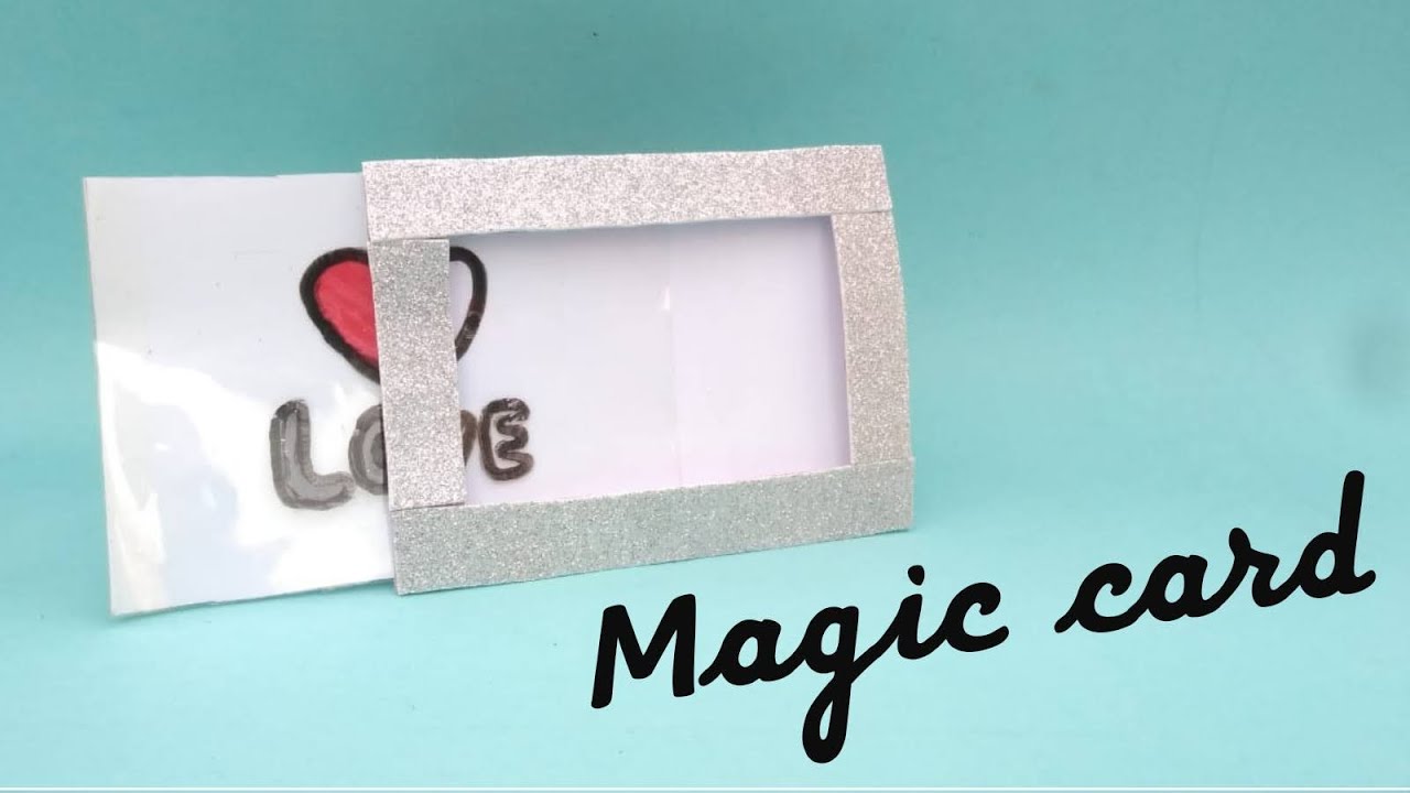 Diy Magic Card | Color Changing Card | How to make magic card ...