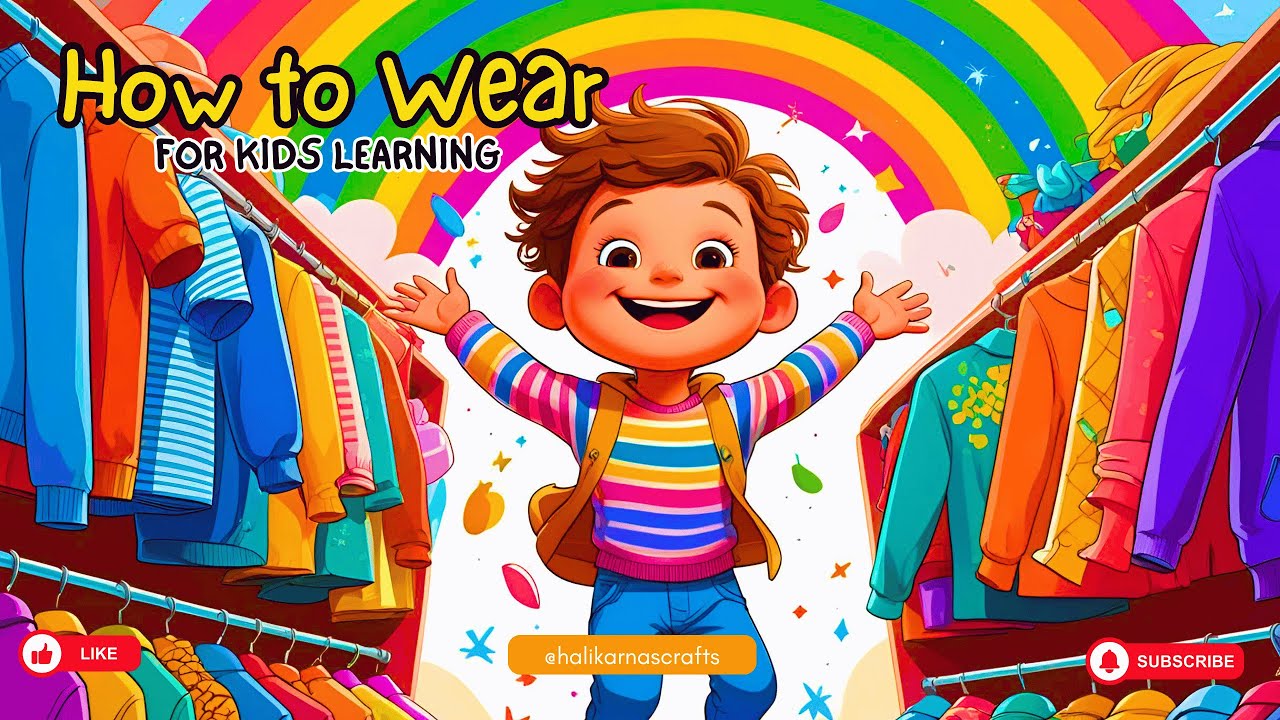 “What Should I Wear Today? 👗👒 The Catchiest Clothes Song for Kids ...