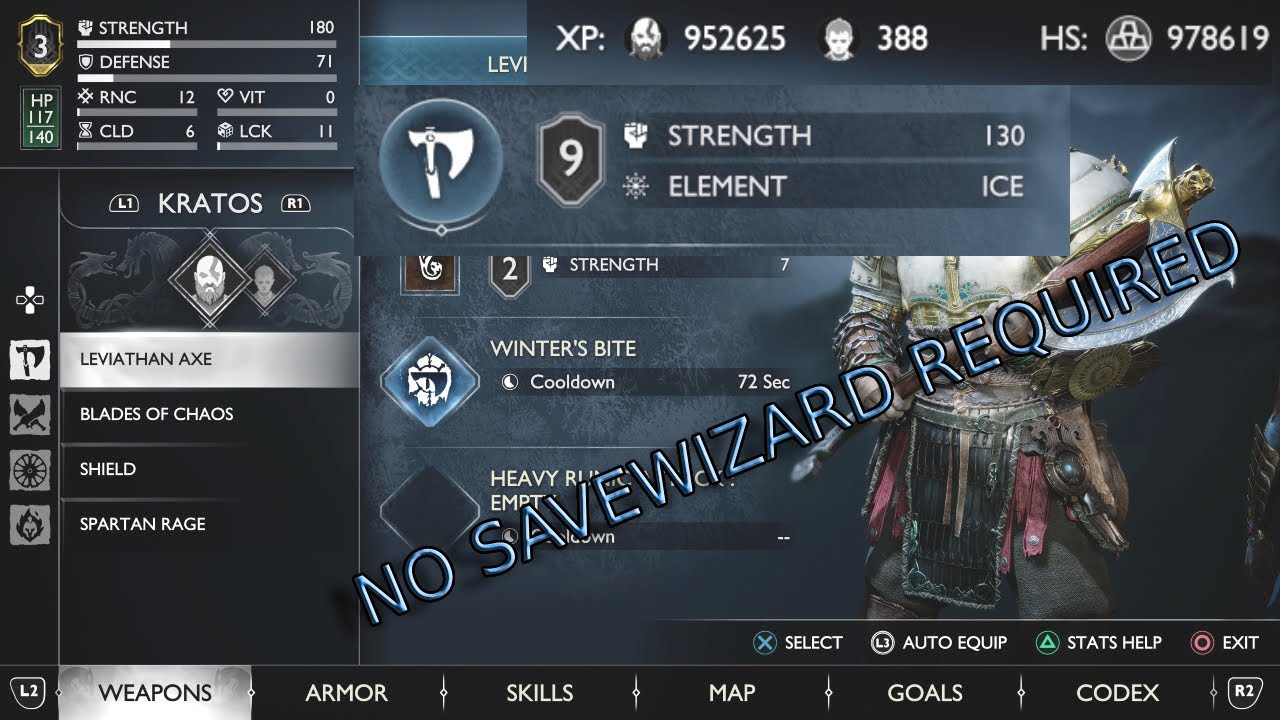 God of War Ragnarok *MODDED SAVE* (PS4/PS5) - YouTube