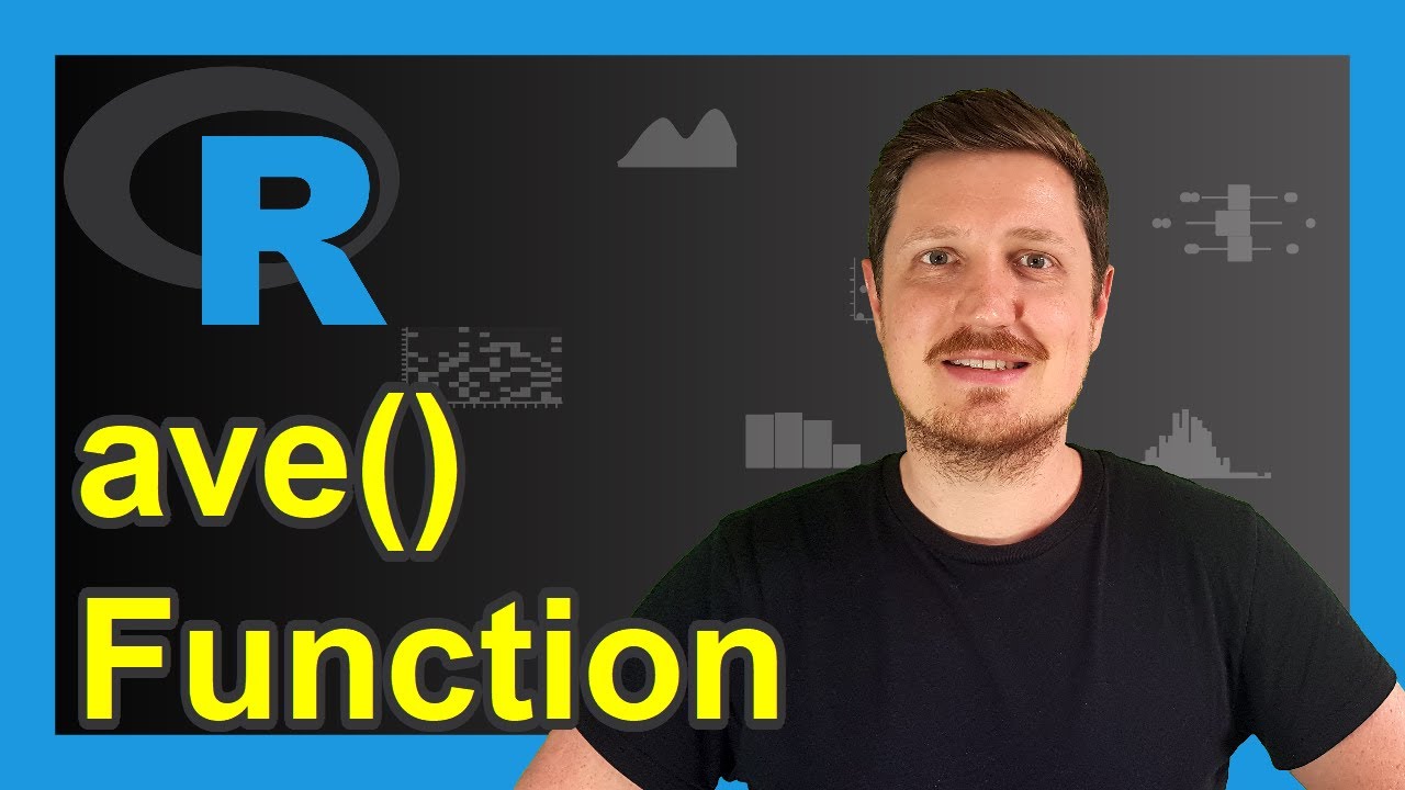 ave Function in R (Example) | Get Group Averages Over Factor Levels ...