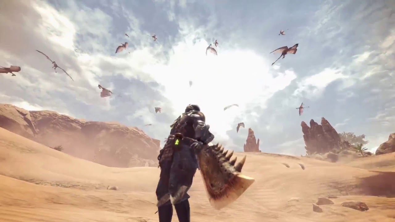[MHW] Monster Hunter : World (PS4) Wildspire Waste Trailer - YouTube