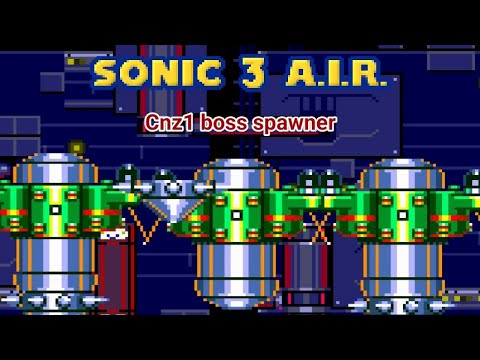Sonic 3 air Cnz1 boss spawner - YouTube
