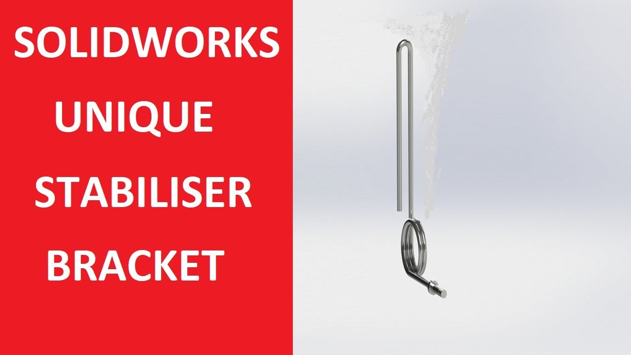 UNIQUE STABILISER ARM | SOLIDWORKS STABILISER PART 1! - YouTube