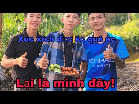 Xúc xích nhập bên đức về nướng sa tế