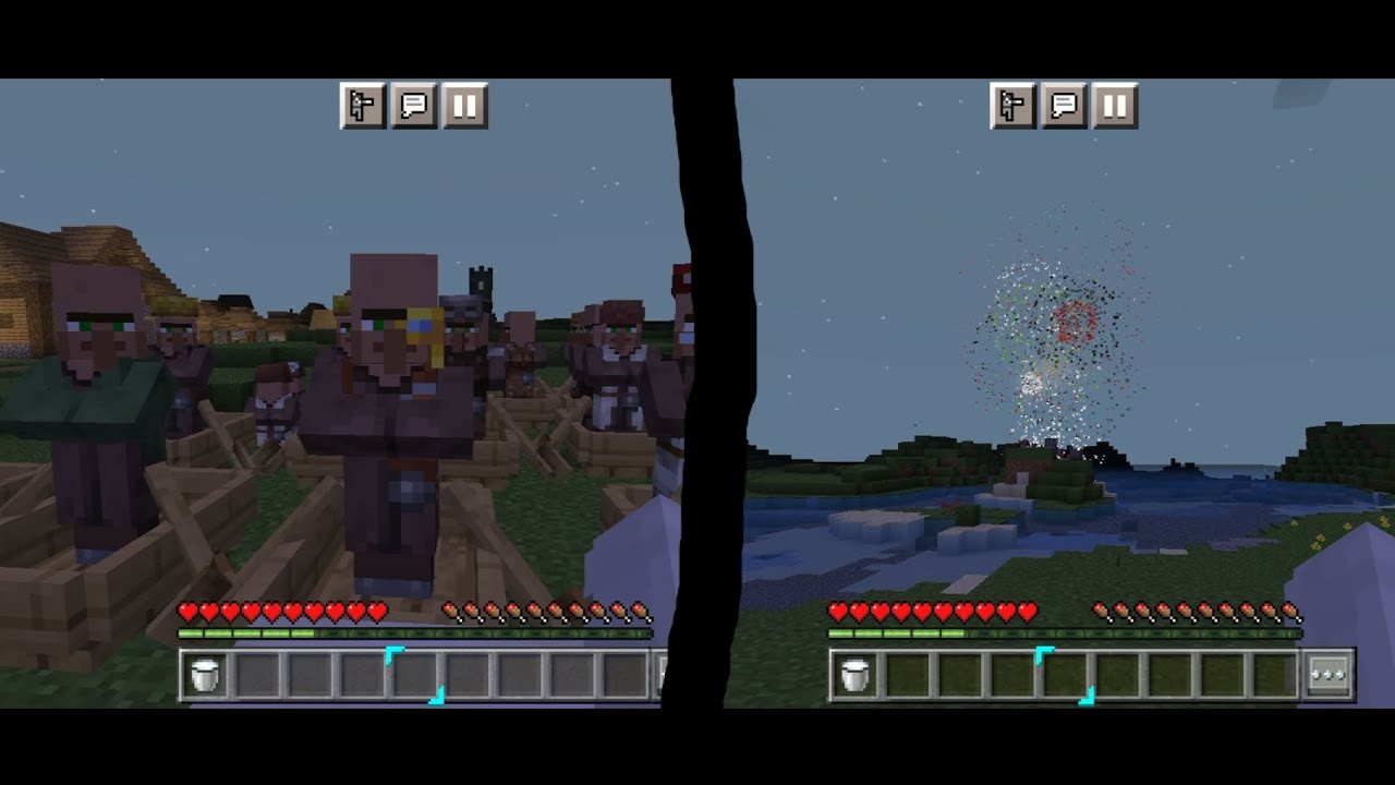 Bắn pháo hoa giao thừa| Minecraft @k10800 - YouTube