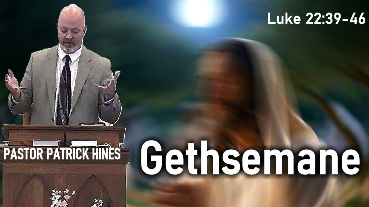 Bloody Sweat In Gethsemane - Pastor Patrick Hines Sermon (Luke 22:39-46 ...