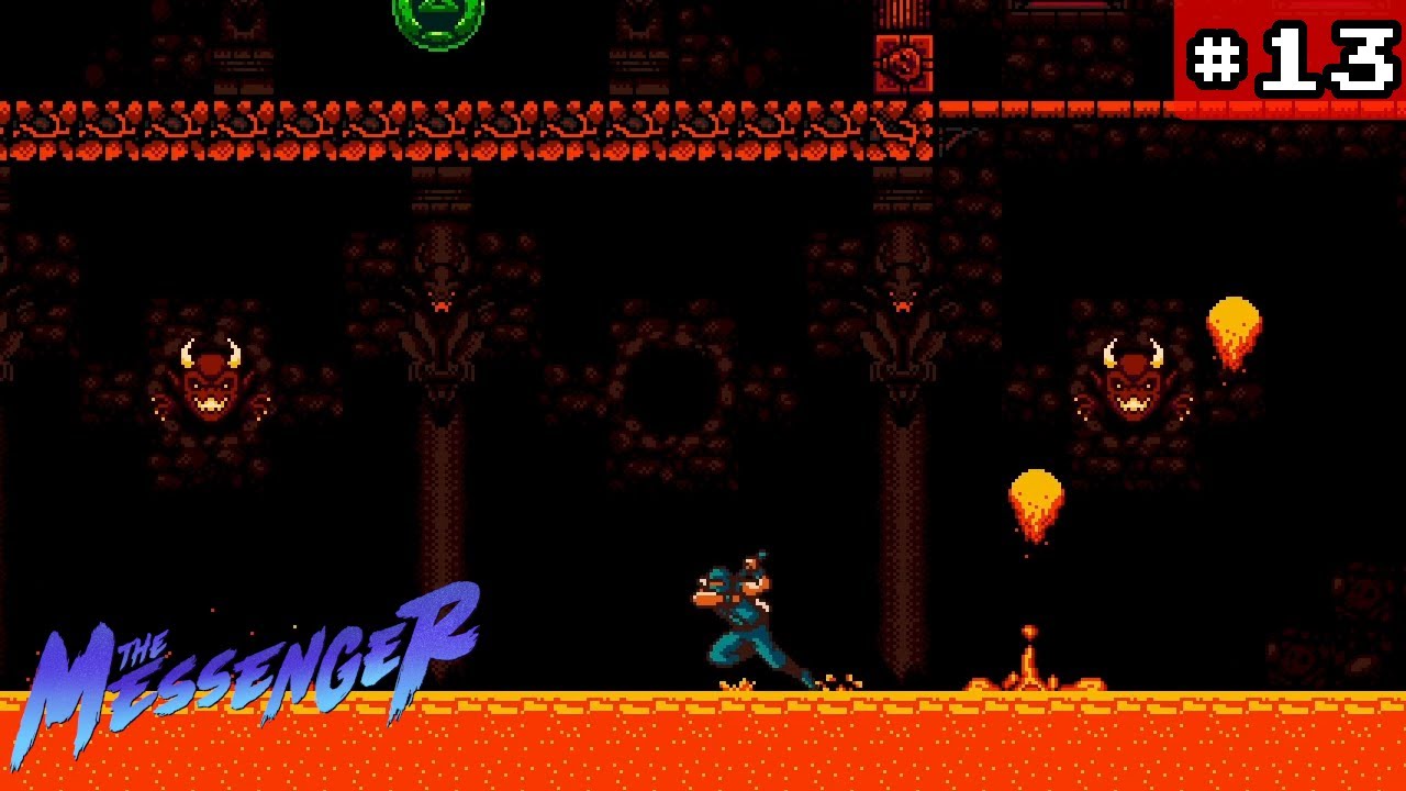 Let's Play The Messenger - Part 13 - Lava Walking - YouTube