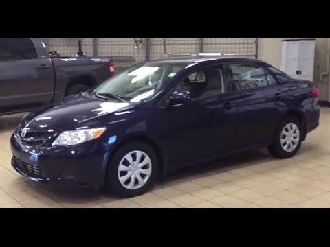 2012 Toyota Corolla CE Review - YouTube