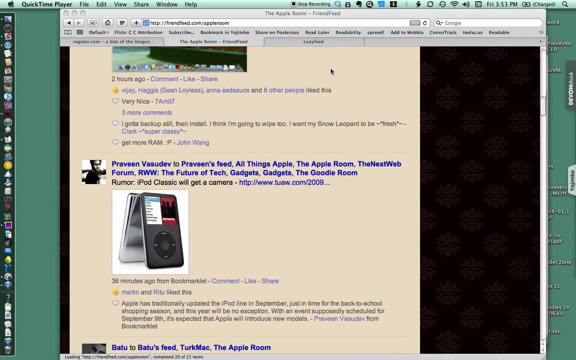 Screen Recording from Quicktime Player - YouTube