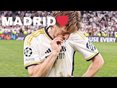 LUKAS MODRIC CRIED 🥲💔 BYE-BYE MADRID ️ LAST DAY IN REAL MADRID 💔🤍 - YouTube