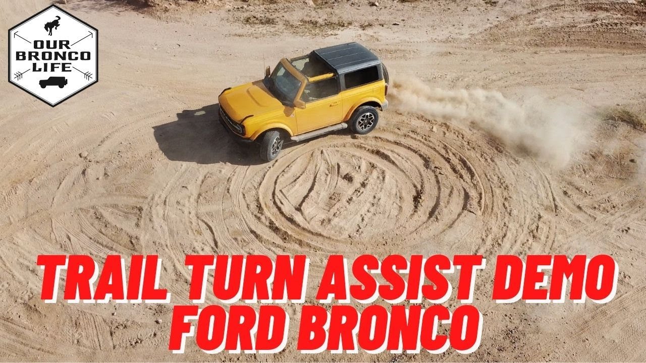 2021 Ford Bronco | Trail Turn Assist Demo - YouTube