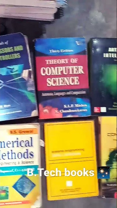 Collection of B.Tech books - YouTube