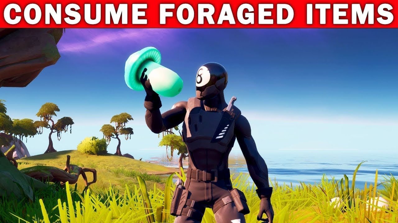 Fortnite - Week 2 Challenges - Gather or Consume Foraged Items at The ...