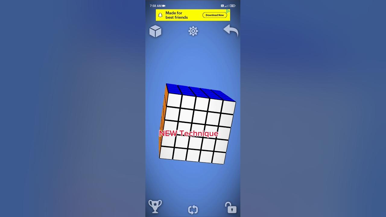 cube solve 5×5 with new trick #shorts #short #viral #cubesolve #cube5×5 #cube - YouTube