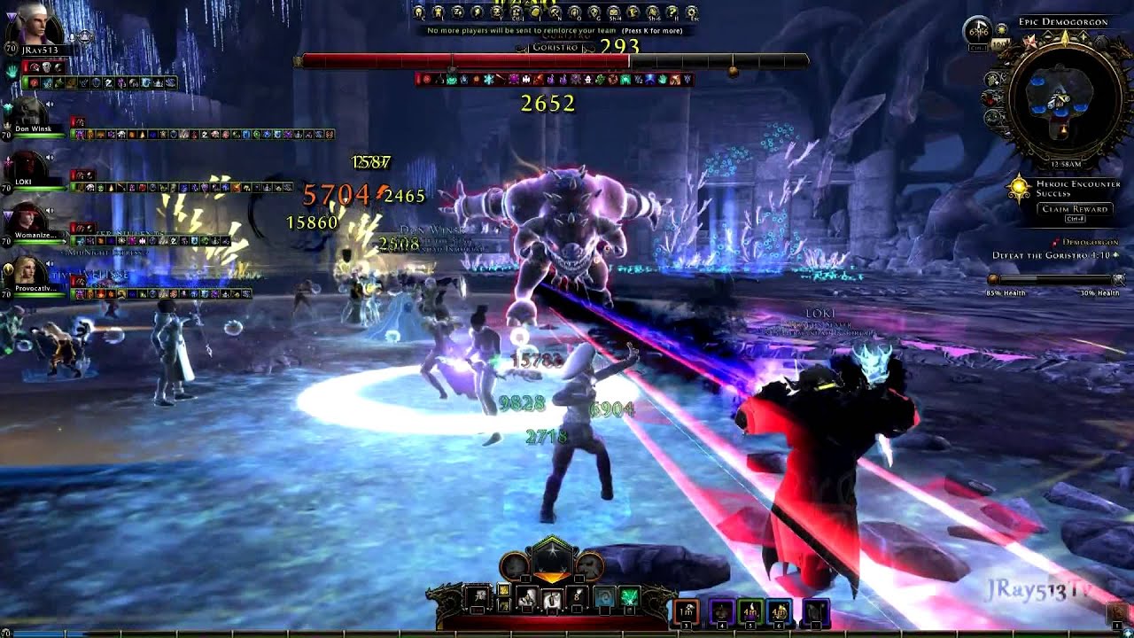 Neverwinter Boss Fights - Goristro Defeated - YouTube