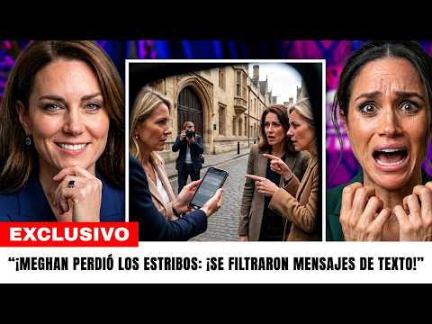 ¡VENGANZA DE CATHERINE! Meghan ESTALLA por mensajes filtrados y ¡estalla la ESTAFA escolar!