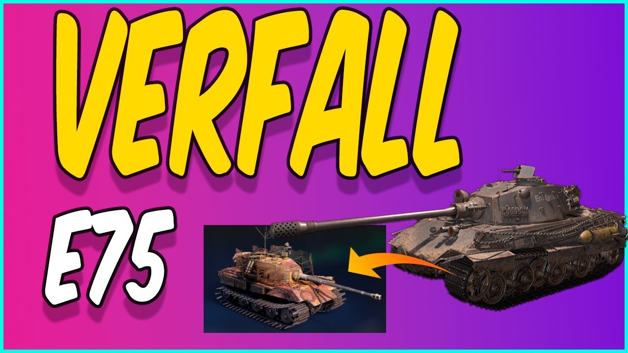 Consejos para dominar el campo de batalla World of tanks: 3D Style E75 Sir8j - YouTube