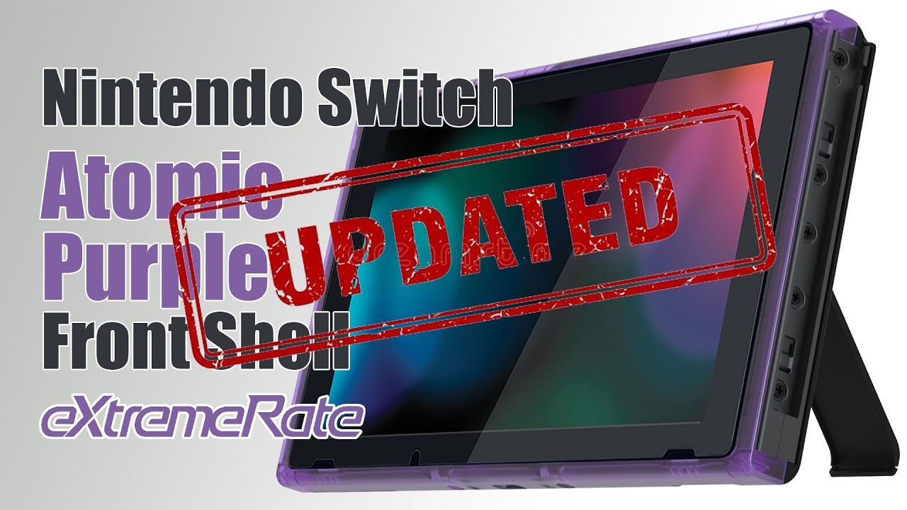 Updated Nintendo Switch Front Shell Tutorial - YouTube