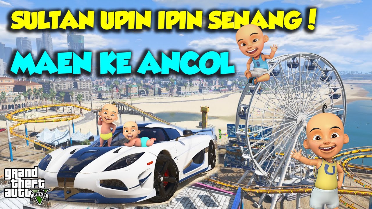 AKU MODIF BALAP KOENIGSEGG TERUS KE ANCOL - GTA 5 ROLEPLAY MOD UPIN ...