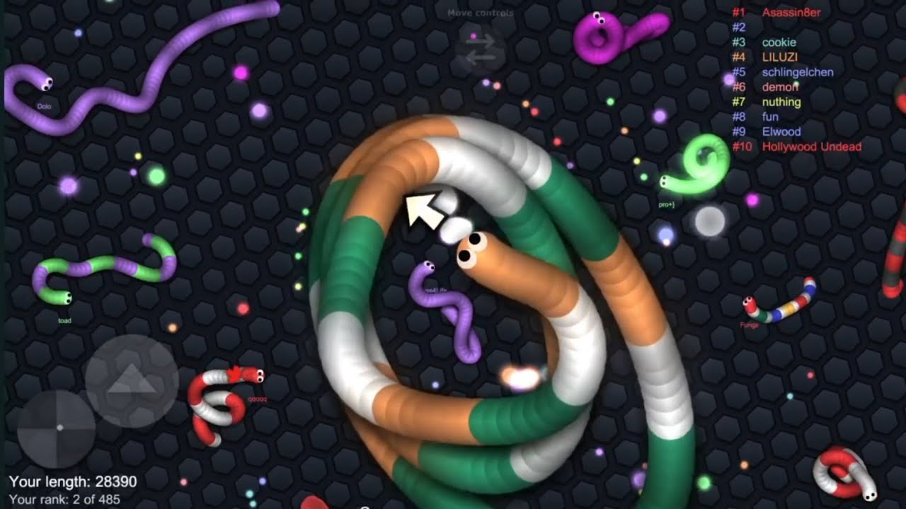 Slither.io Game Gameplay || Slither.io Snake Game || Kids Gaming - YouTube