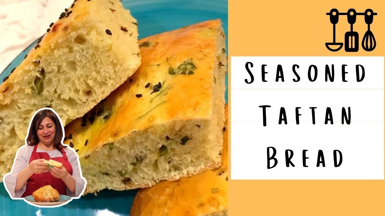 Seasoned Taftan Bread | Persian Bread | (Burp)ees - YouTube