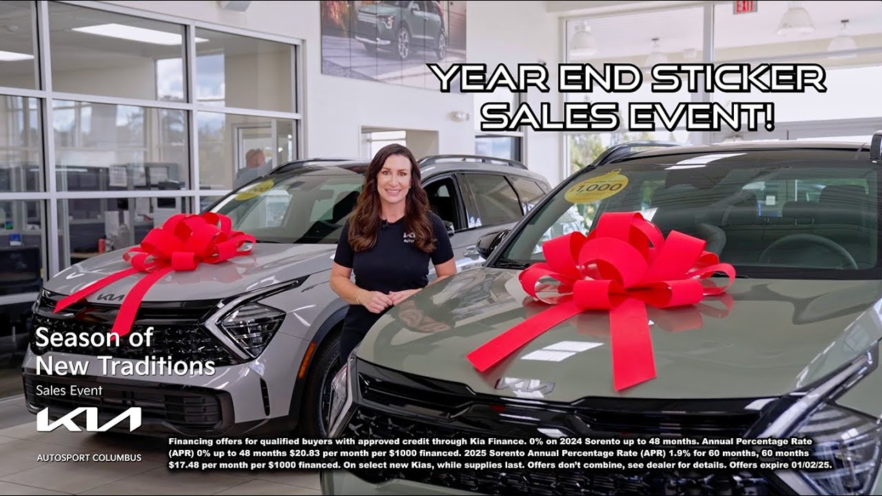 KIA Sticker Sales Event | KIA AutoSport Of Columbus - YouTube