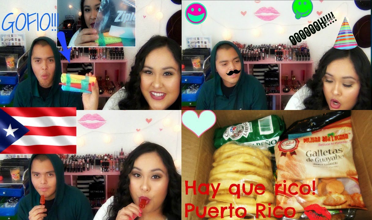 Probando dulces de Puerto Rico/Trying Puertorican Candy - YouTube