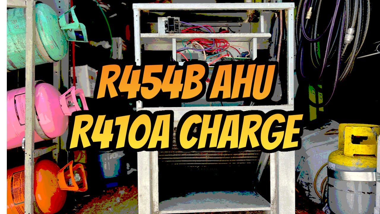 R454B Air Handler R410A Condensing Unit - YouTube