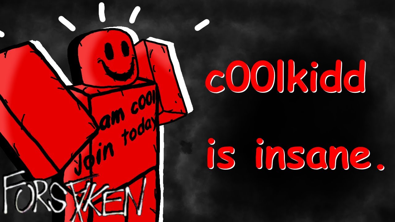 c00lkidd is TOO OVERPOWERED in Roblox Forsaken - YouTube