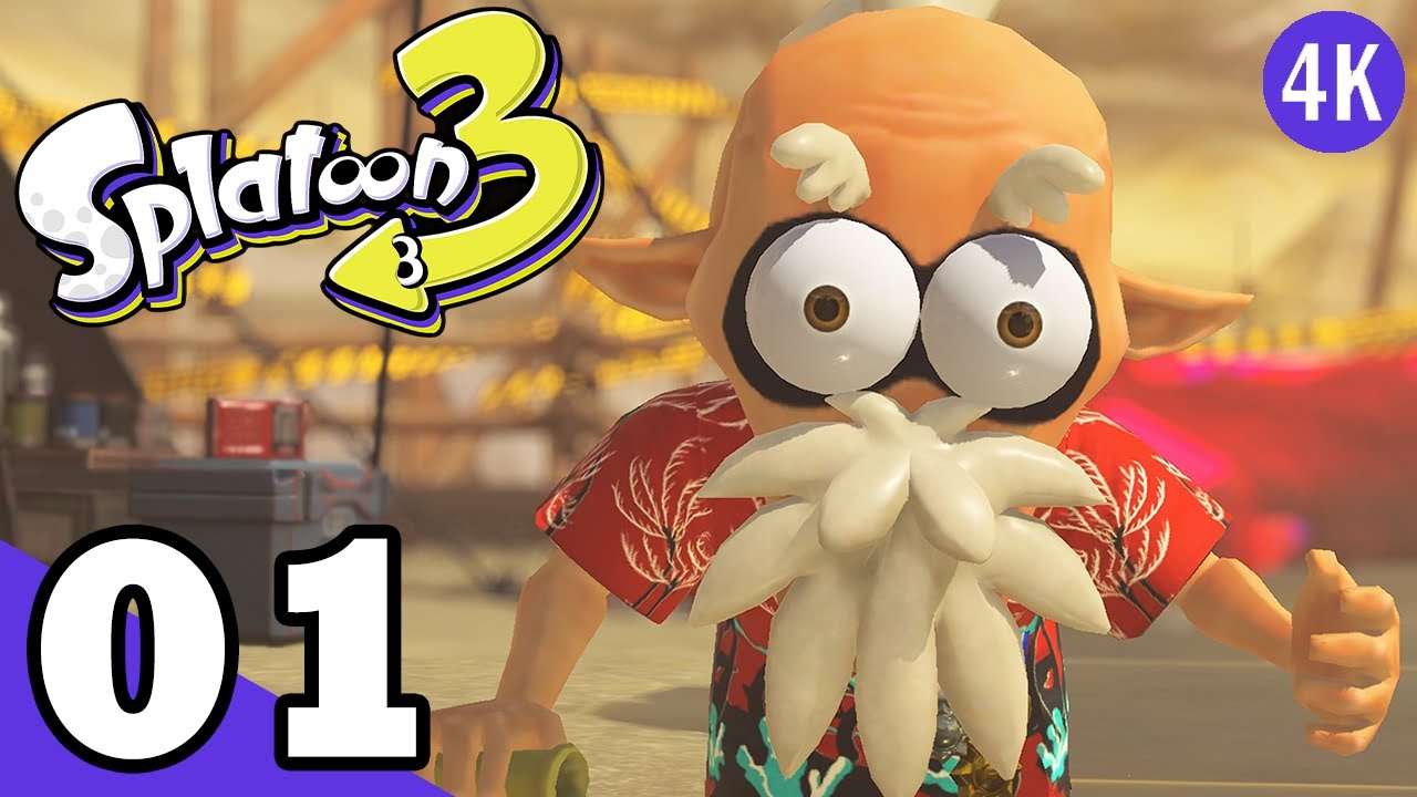 Splatoon 3 Hero Mode Story Playthrough Part 1 [NSW/4K] [With Commentary ...