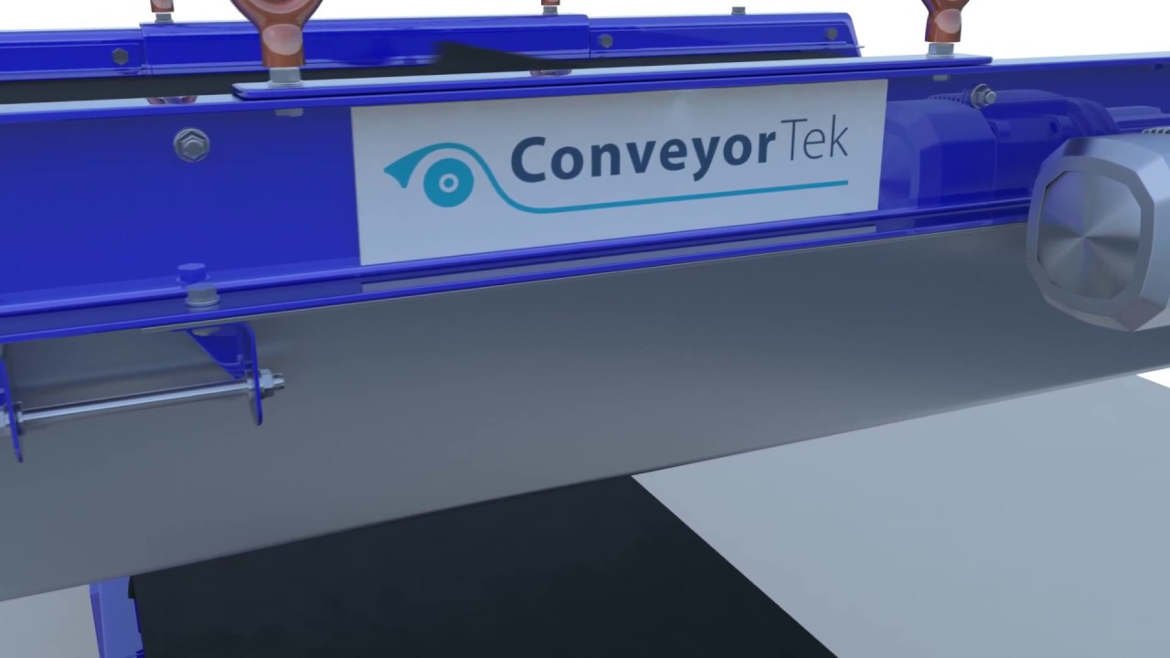 ConveyorTek Self Cleaning Conveyor Magnet - YouTube