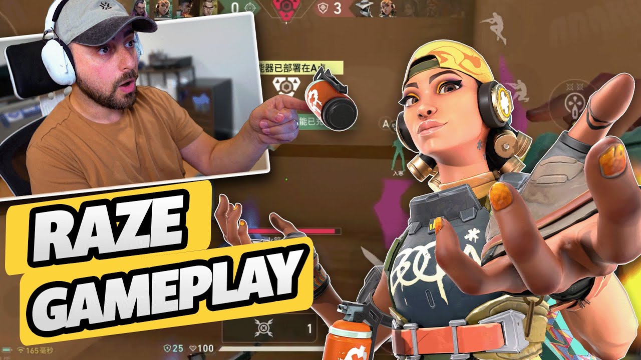 NEW VALORANT MOBILE GAMEPLAY💥🚀| RAZE ANALYSIS - YouTube