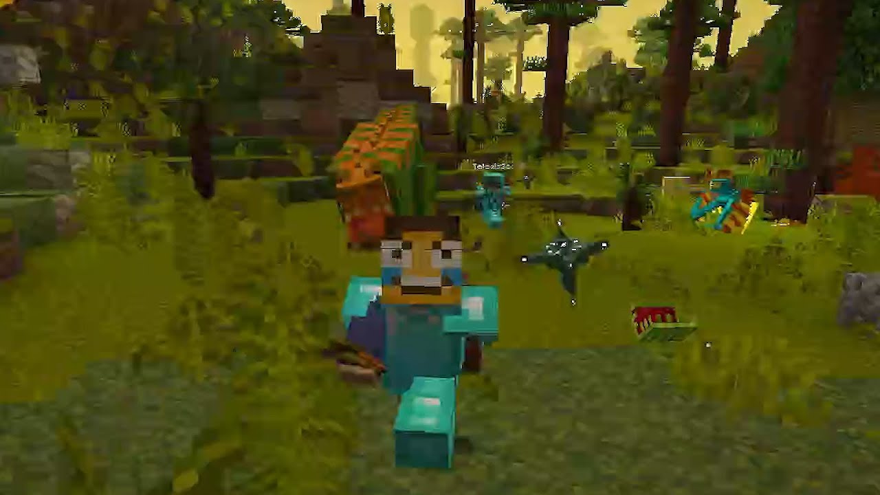 Minecraft's New Cave Update Let's Us TAME DINOSAURS (Alex's Caves ...