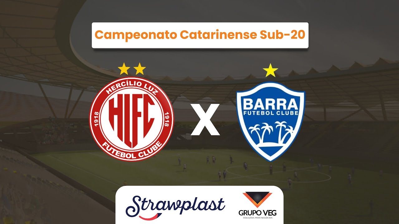 HERCÍLIO LUZ X BARRA - CATARINENSE SUB - 20 - AO VIVO E COM IMAGENS ...