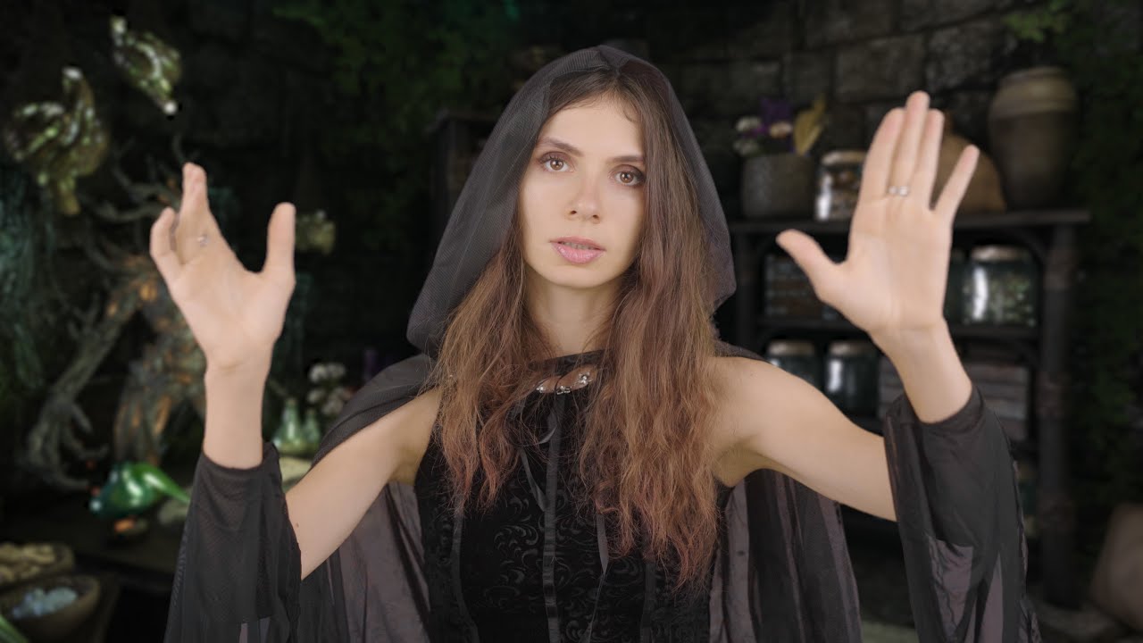 ASMR - Witch Clean Your Aura & Removes Curses (roleplay, soft spoken ...