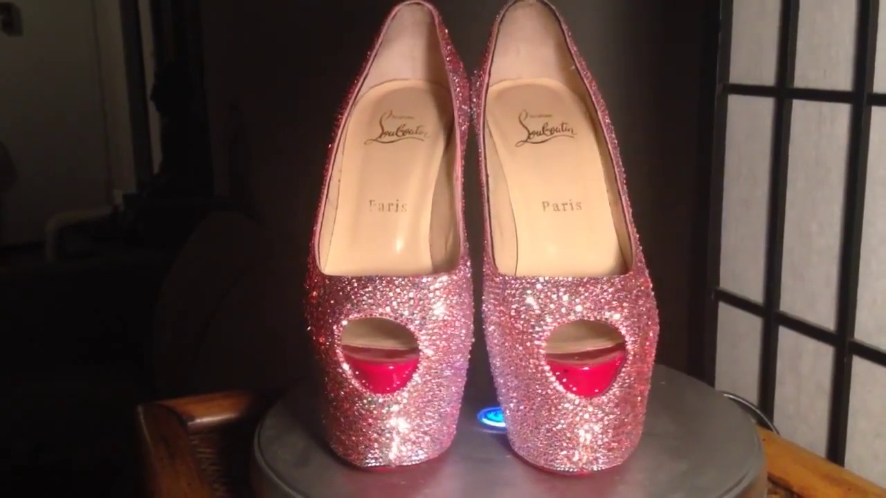 Christian Louboutin | Lady Highness Strass Swarovski Crystals - YouTube