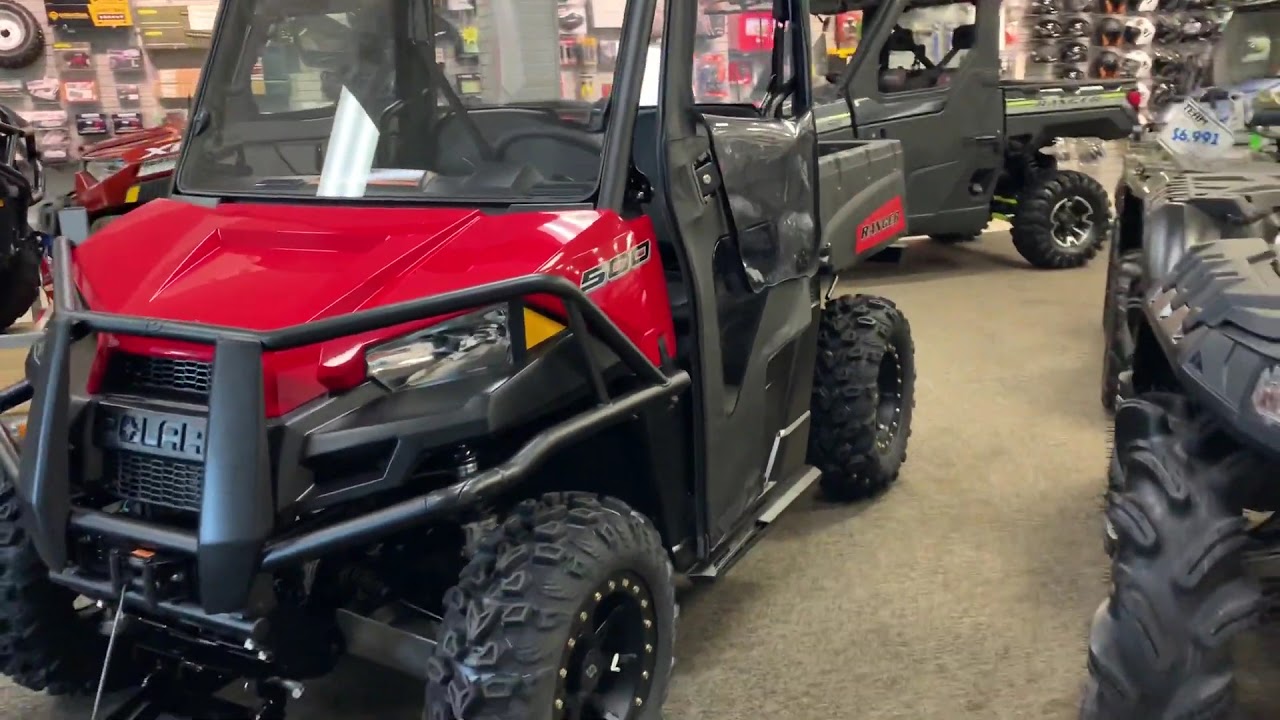 2020 Polaris Ranger 500 Red Oshkosh WI - YouTube