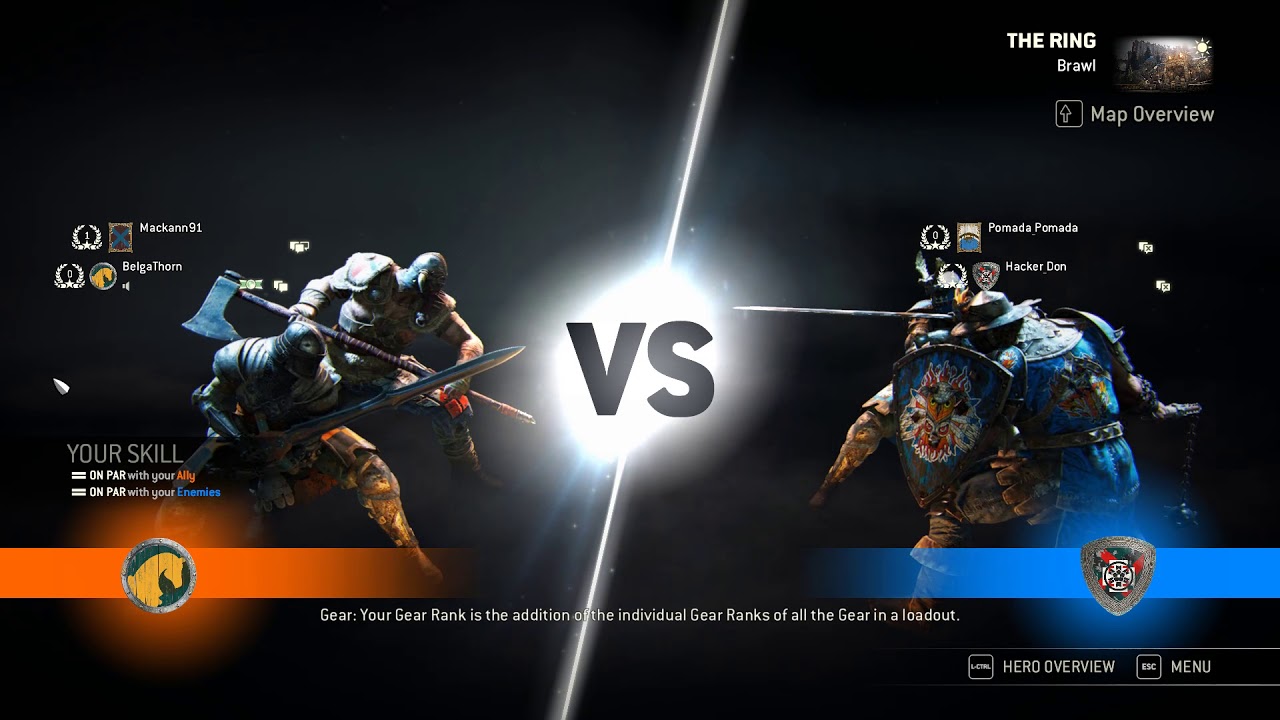 For honor epic brawl loading screen - YouTube