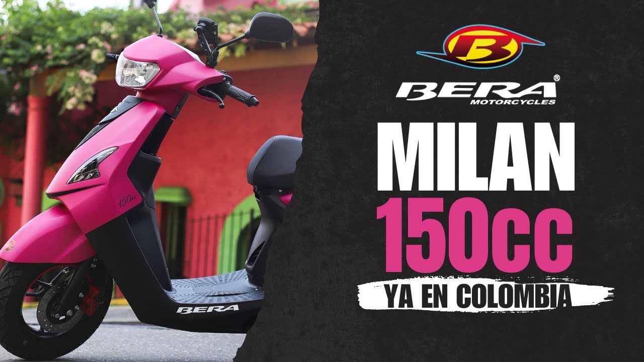 Bera Milan 150cc: La scooter que llegó a conquistar Colombia - YouTube