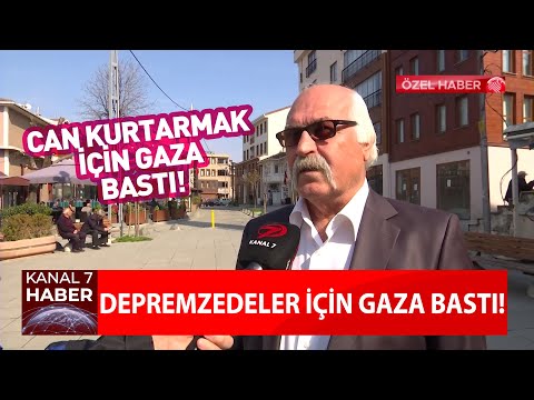 Depremzedeler İçin Gaza Bastı! 13 Saatlik Yolu 9 Saatte Gitti!