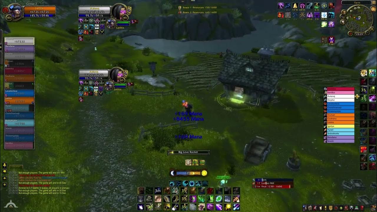 Arathi Basin 22-0 | Battleground #206 | WoW Cataclysm Balance Druid PVP - YouTube