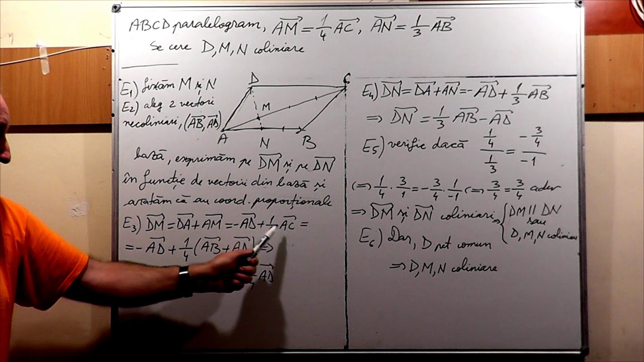 PB BAC, GT IX, 7, COLINIARITATEA PUNCTELOR (v) - YouTube