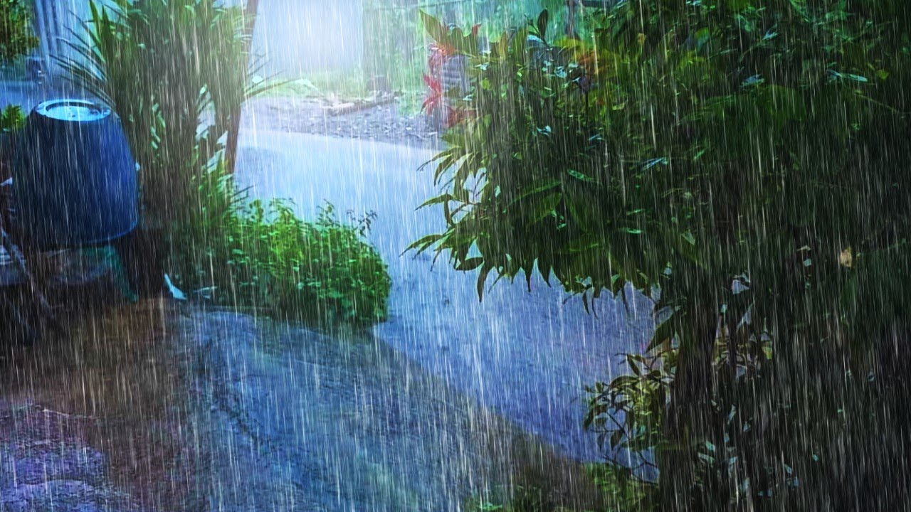 Sleep Hypnosis To Beat Insomnia With Terrible Rainstorm &rain sound ...