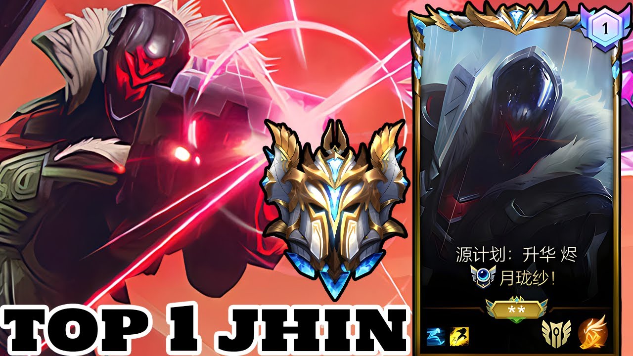 Wild Rift Jhin - Top 1 Jhin Gameplay Rank Sovereign - YouTube