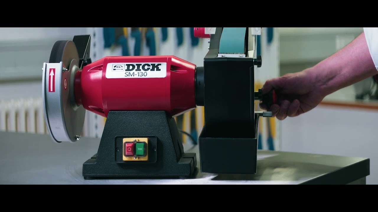 F. DICK SM-130 Nassbandschleifmaschine / F. DICK SM-130 Wet Belt ...