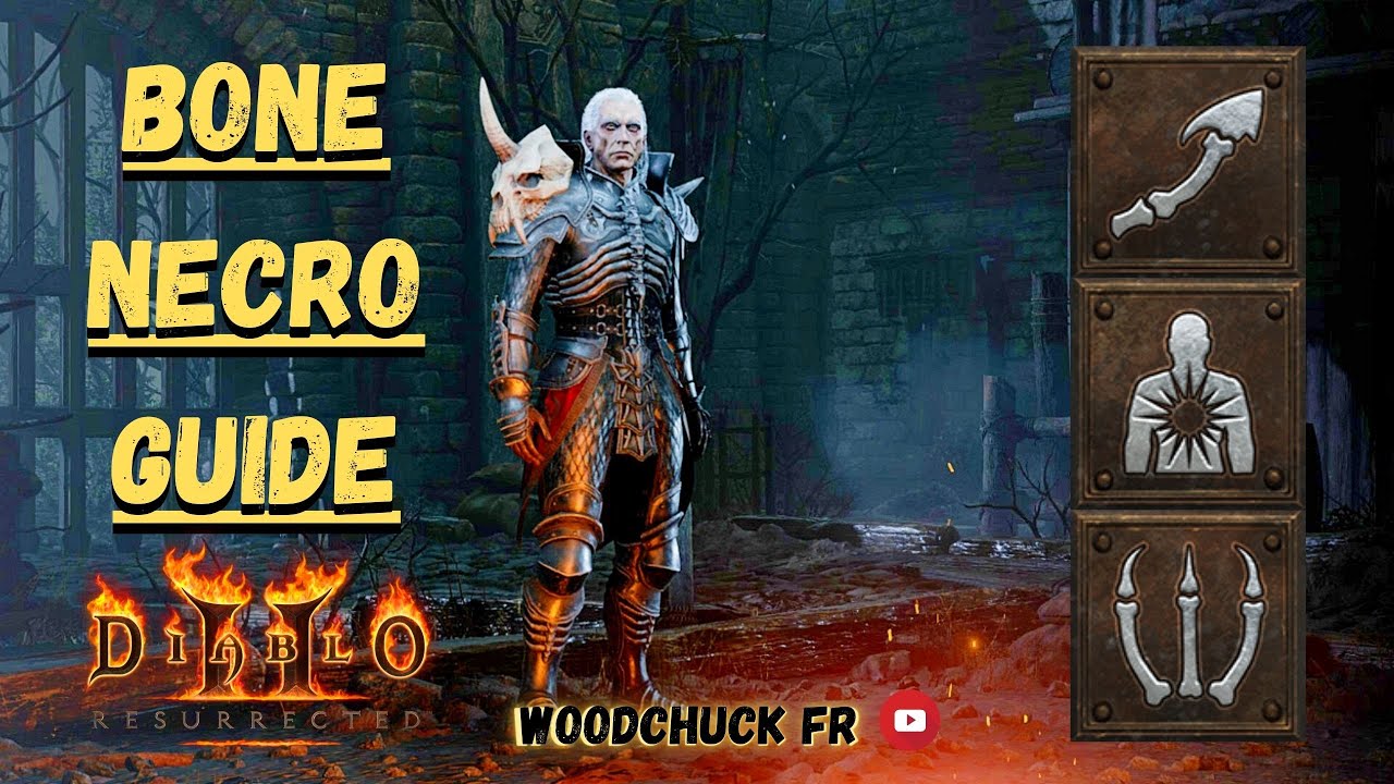 Diablo 2 - Bone Necromancer Guide - Woodchuck - YouTube