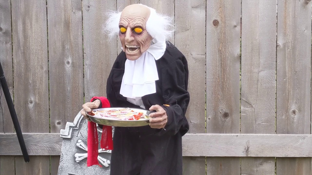 Gemmy halloween butler candy greeter - munimoro.gob.pe