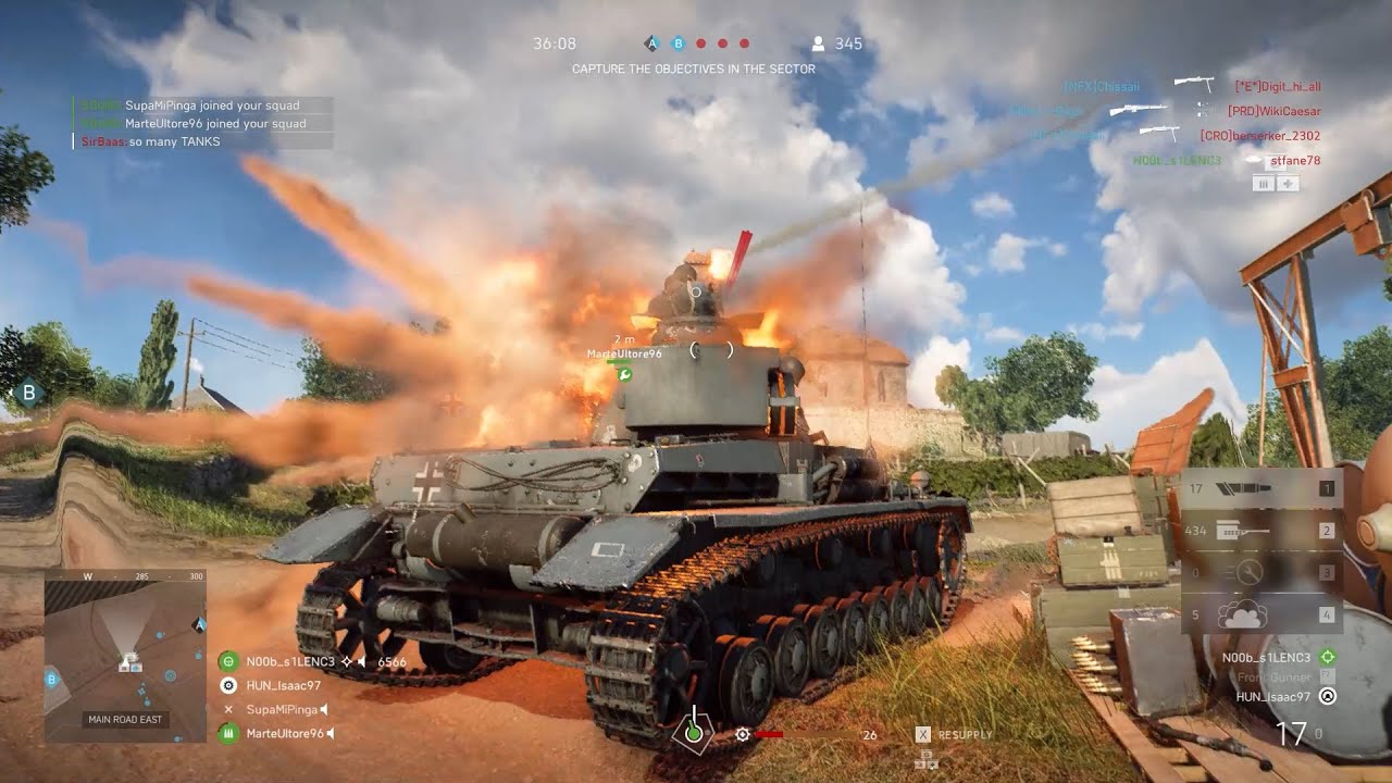 Battlefield 5: Panzer IV Gameplay (No Commentary) I PC ULTRA - YouTube