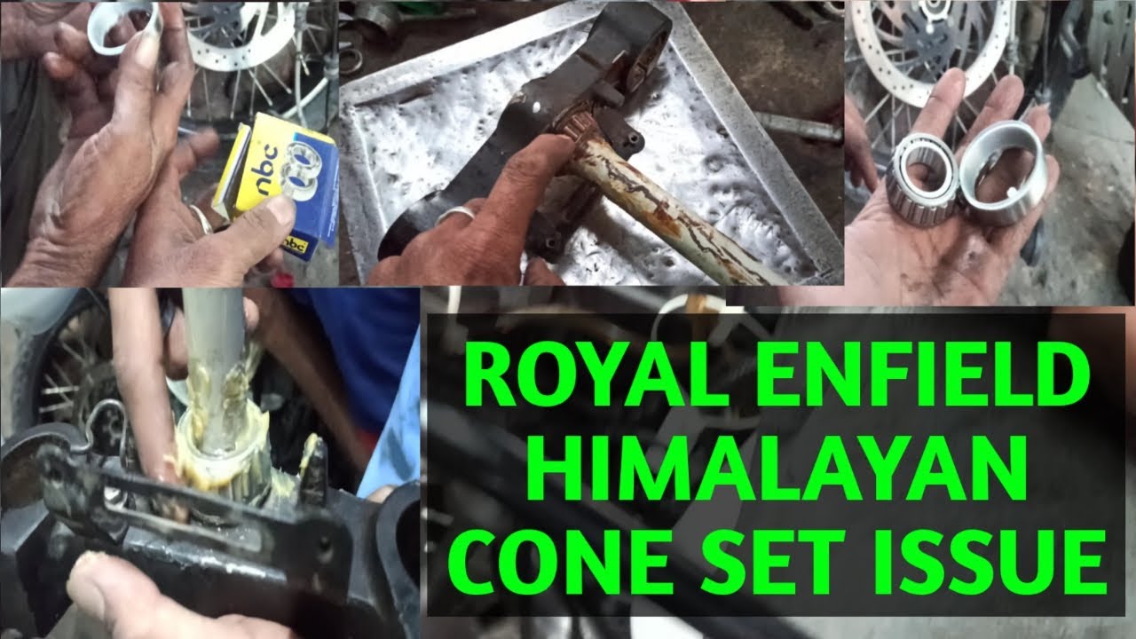 ROYAL ENFIELD HIMALAYAN CONE SET ISSUE 🤔/HIMALAYAN CONE SET FITTING ...